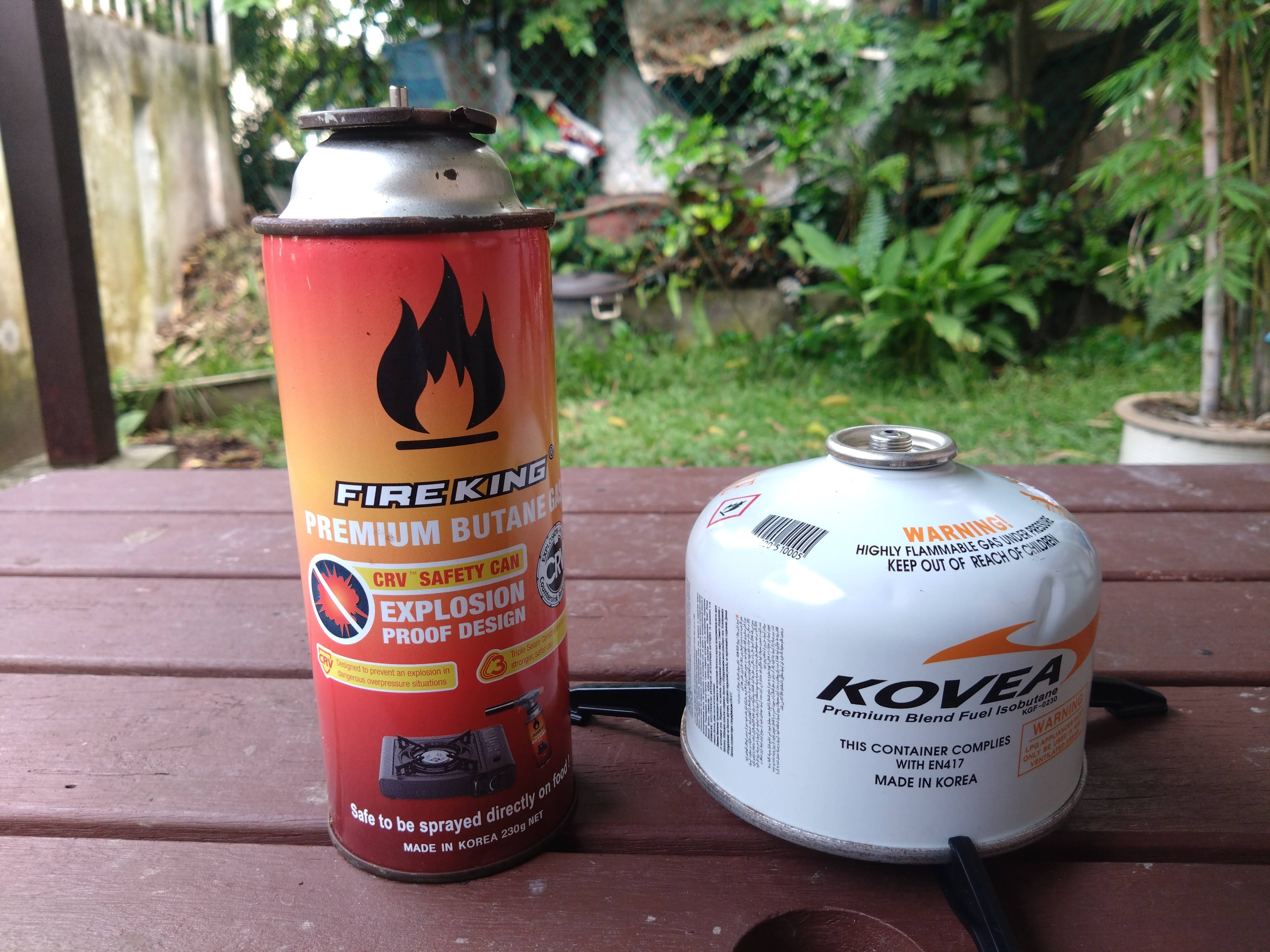 Butane Gas Canisters — Khairil Yusof